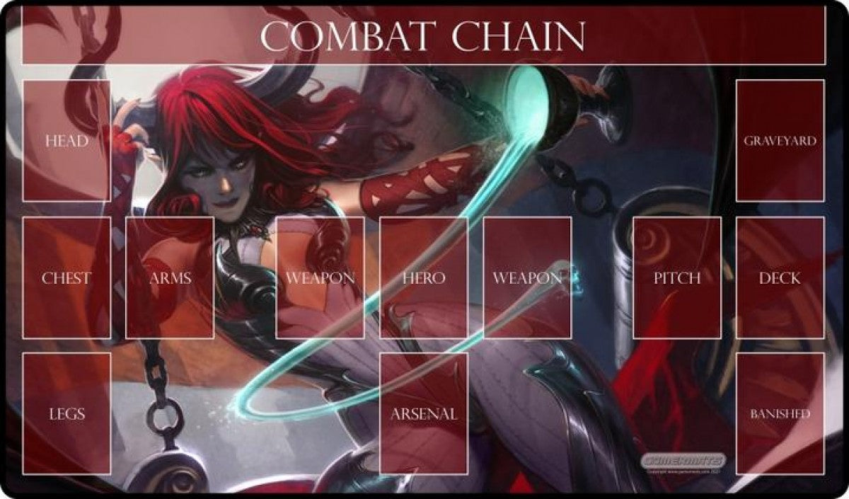 Succubus Flesh and Blood Compatible Zone Mat - Playmat – Gators Games ...