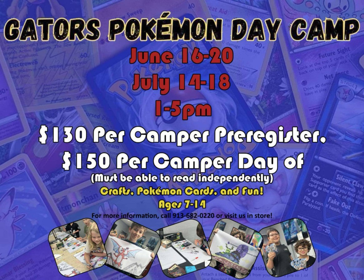 2025 Pokemon Day Camp – Gators Games and Hobby LLC