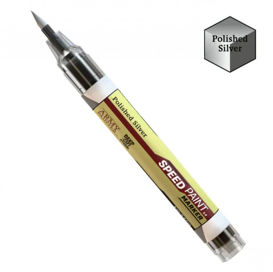 Speedpaint Marker - Polished Silver – Gators Games and Hobby LLC