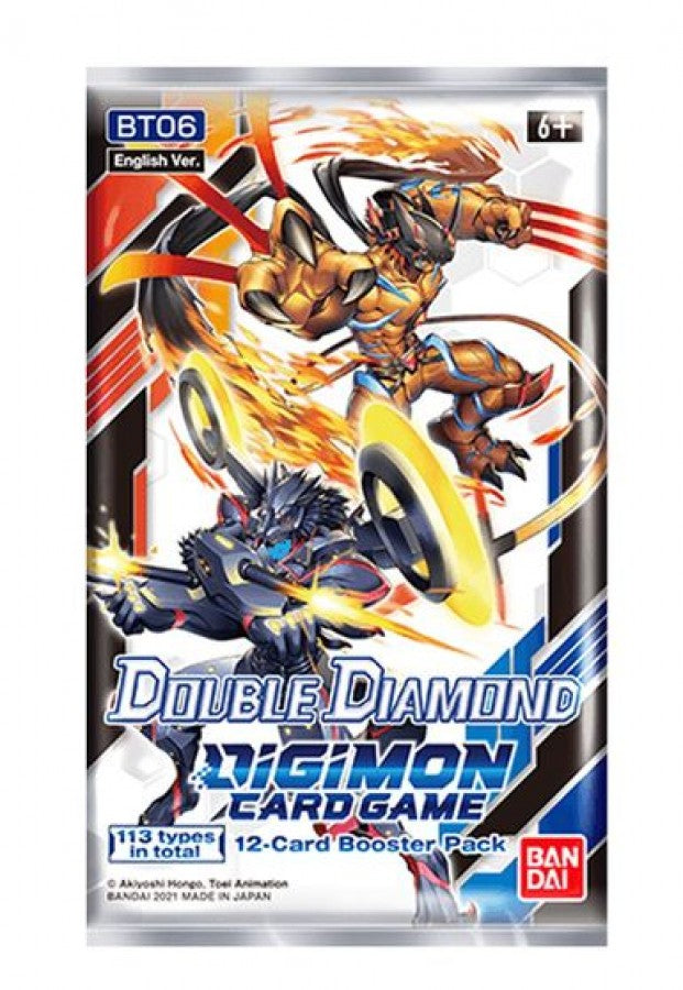 Digimon Card Game - Double Diamond Booster Pack – Gators Games and ...