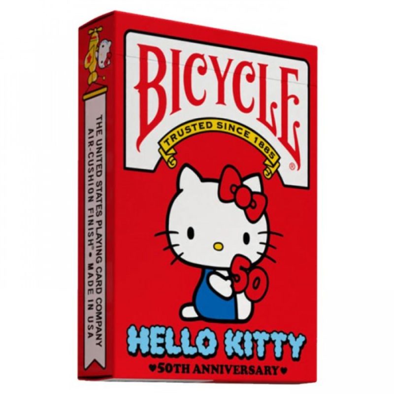 Playing Cards: Bicycle: Hello Kitty 50th Anniversary - Gator Games
